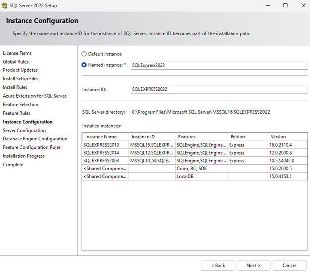 Installing and Configuring Microsoft SQL Server 2022 Express