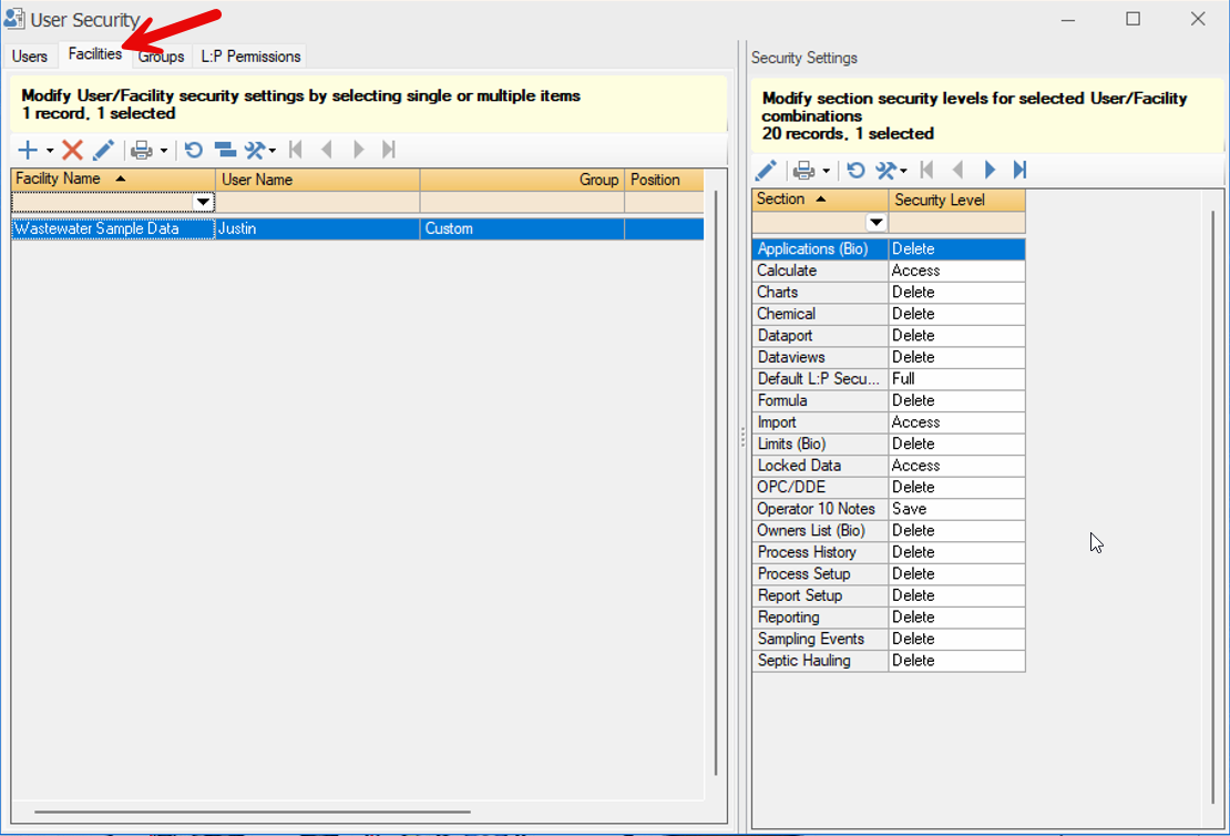 Operator 10 User Security And Permissions